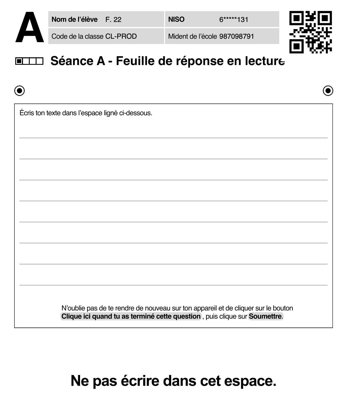 Processus d’impression, de numérisation et de téléversement pour les ...