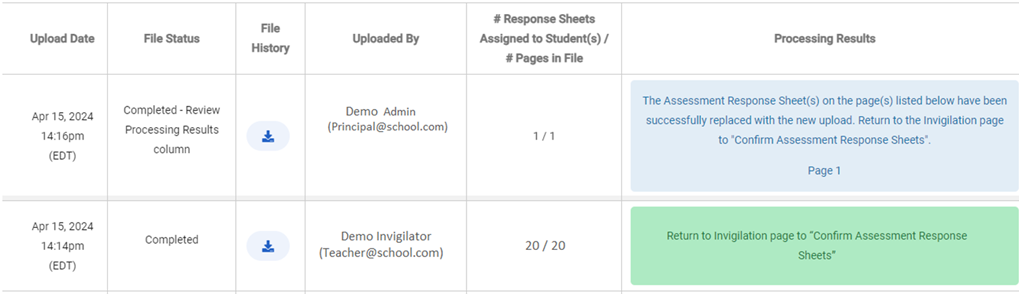Printing, Scanning and Uploading Process: For Open-Response Language Questions Only in the ...